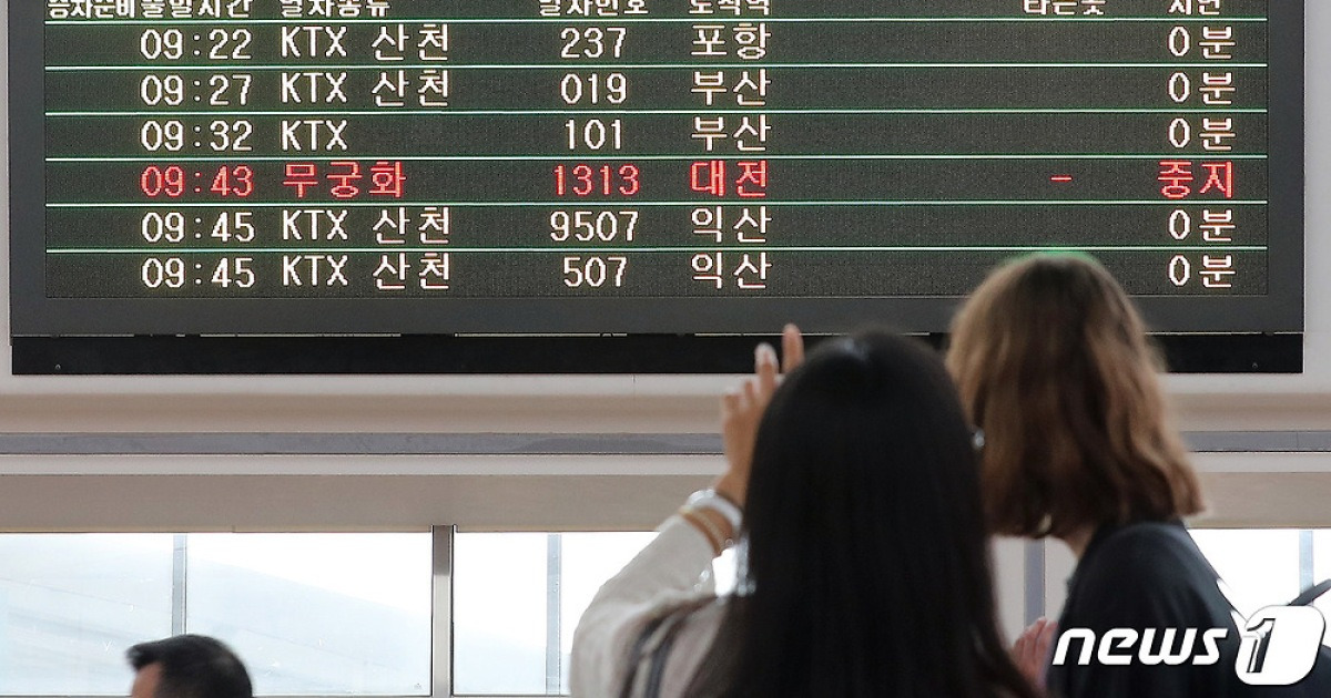 KTX 내일부터 300㎞ 정상속도 운행…일반열차 21일 운행 재개(종합)