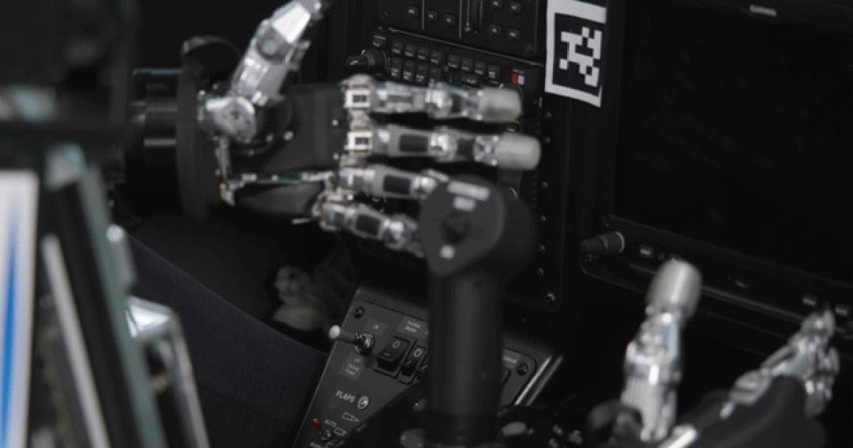 World-first robot pilot developed by Korean research team