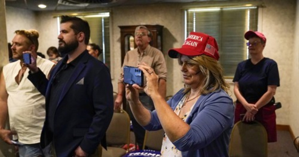 CORRECTION Election 2024 Trump