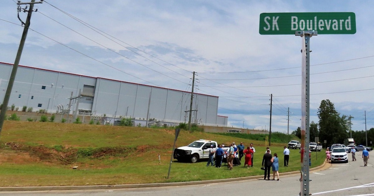 Georgia road renamed 'SK Boulevard' in nod to economic boost
