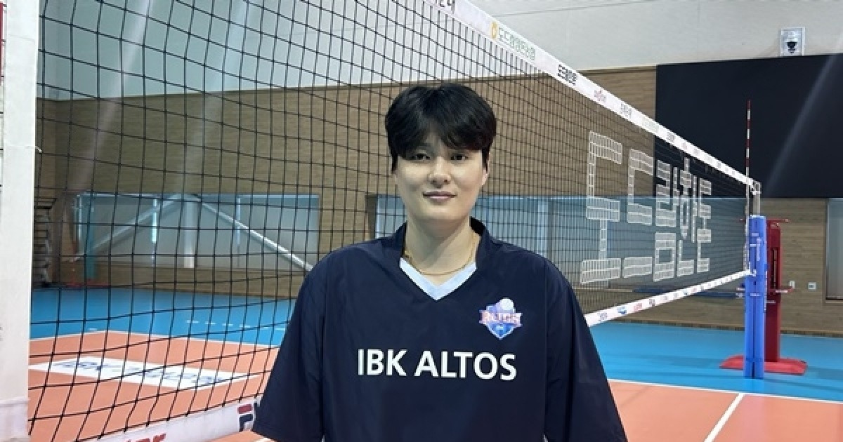 하쿠’와 함께 회복 중, 시즌 시작 함께하고파” 새로운 IBK NO.7, 김희진이 그리는 행복한 내일 [MK용인]