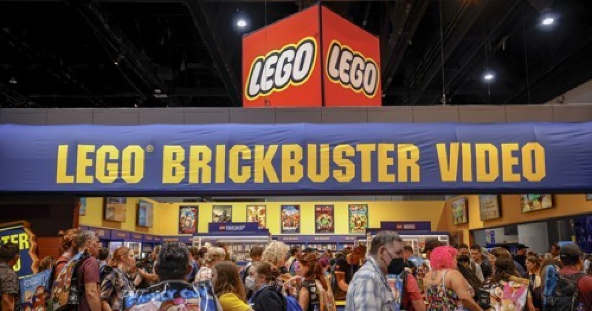 LEGO Group San Diego Comic Con Booth