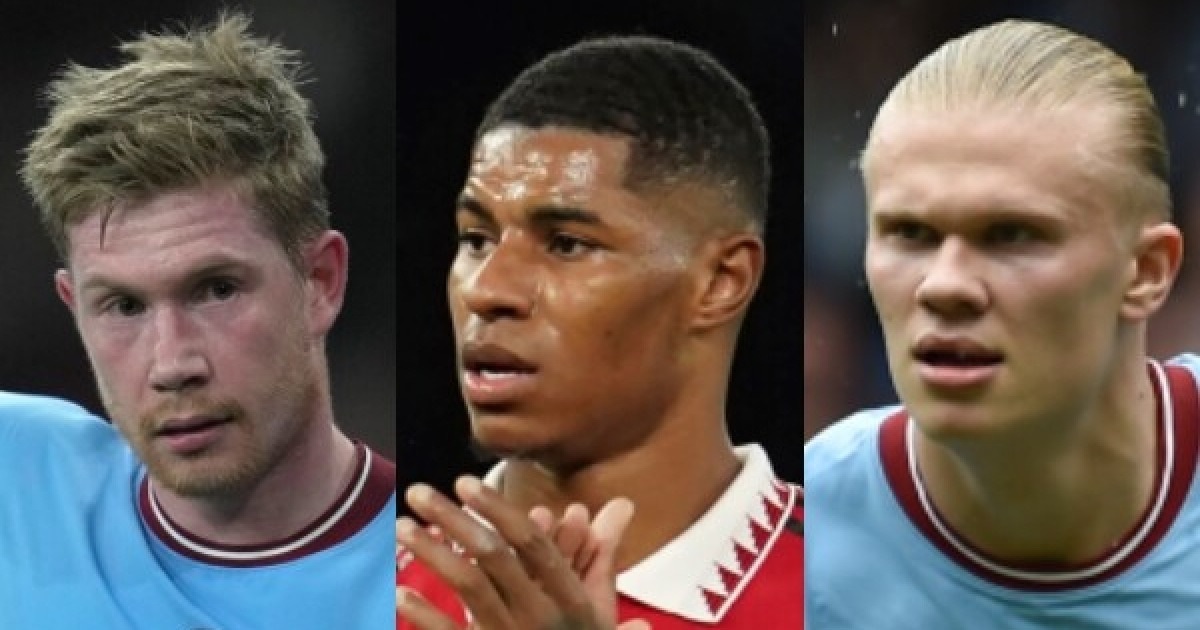 맨유 래시포드의 존중, "EPL 최고 홀란드…지난 몇년 간은 KDB"