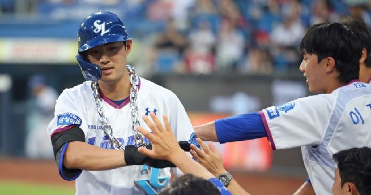 7월 팀 타율-선발 ERA 1위…여름 삼성 부활, 만만한 팀이 없다 '흥미진진' KBO 후반기 판도