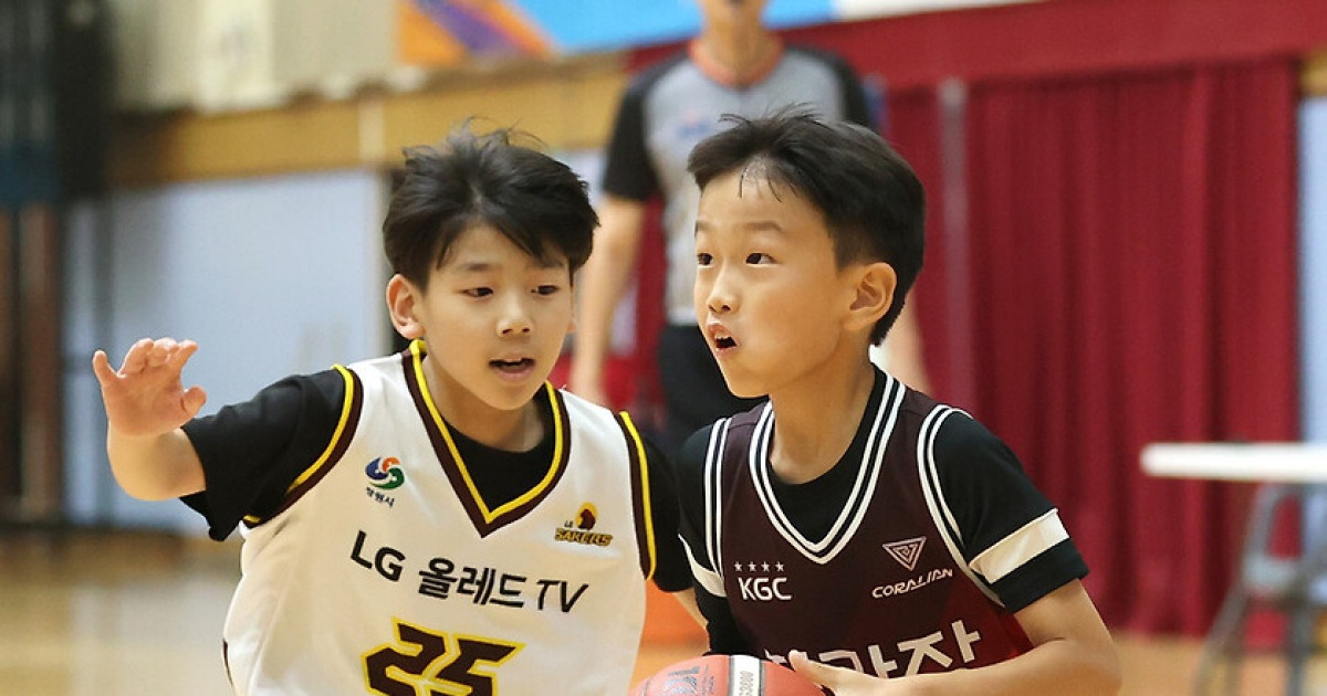 [포토S] KBL 유소년농구대회, '야무진 돌파'