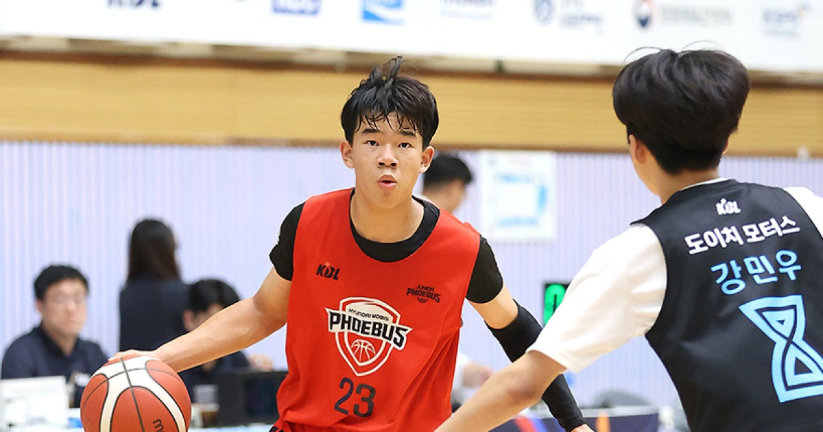 [KBL유소년클럽] ‘청산유수’ 말도 잘하고 농구도 잘하는, 현대모비스 U14 윤지호