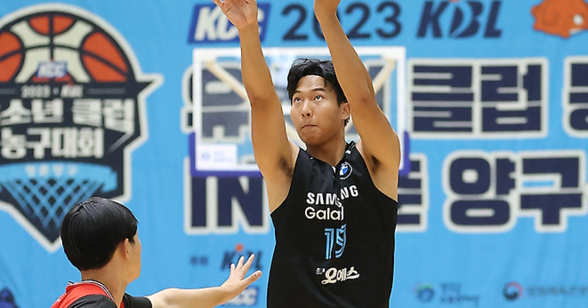 [KBL유소년클럽] “NCAA→KBL” 197cm 가드 박범영의 꿈···U18 MVP 수상