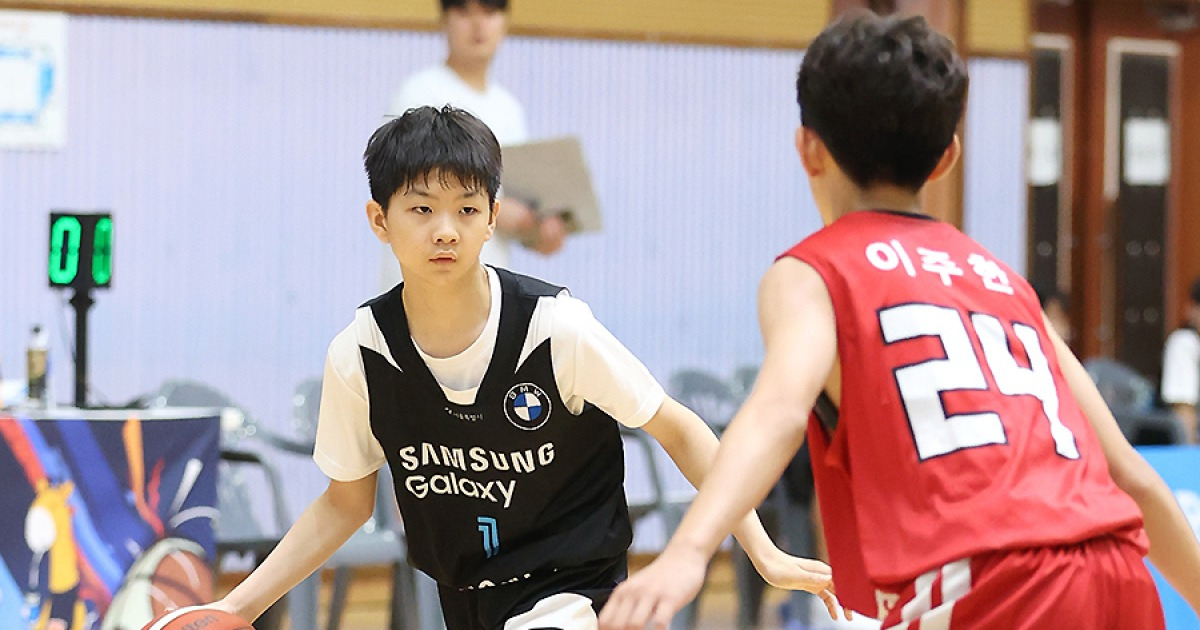 [포토S] KBL 유소년농구대회, '틈이 안 보이네'