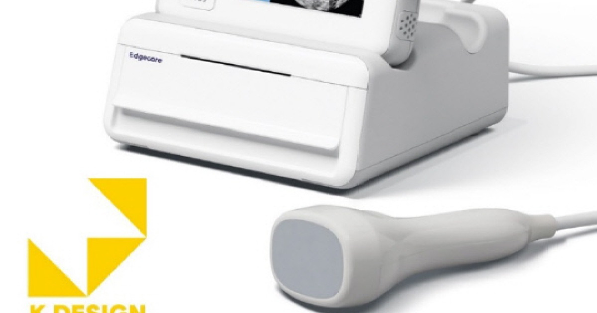 엣지케어, 초음파 방광용적 측정기 `EdgeFlow UH10` K-디자인 어워드서 골드 위너 수상