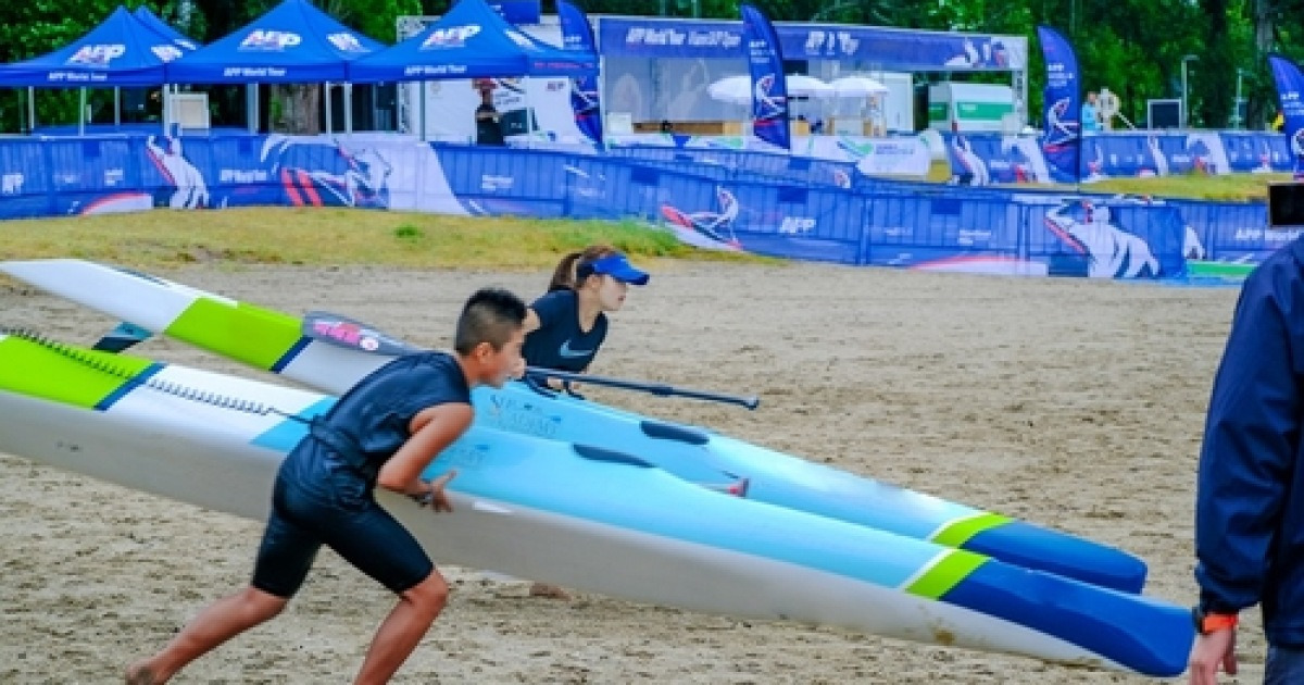 ‘2023 KAPP SUP’ 첫 해외 대회서 박예운·한조엘 종합 3위