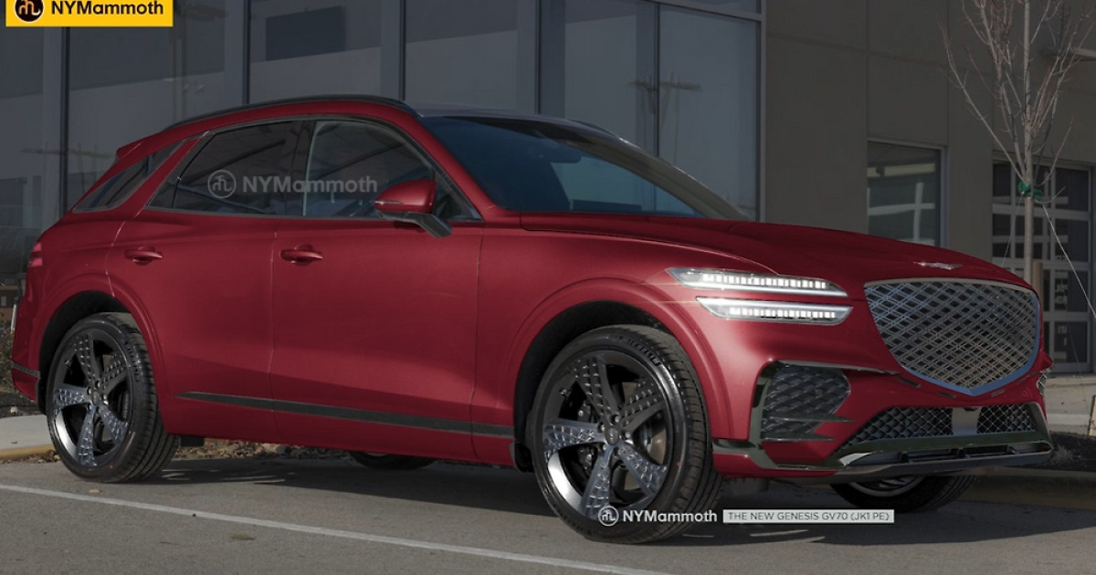 “벤츠 AMG 닮은 전면부” 제네시스 GV70 F/L 등장 | 더드라이브