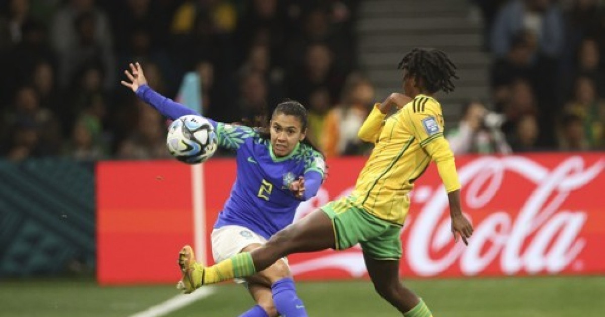 WWCup Jamaica Brazil Soccer