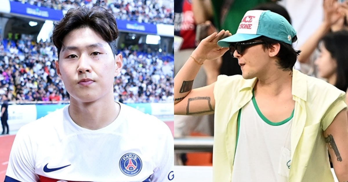 지드래곤, '이강인 이적' PSG 유니폼 디자인…"GD의 하루"