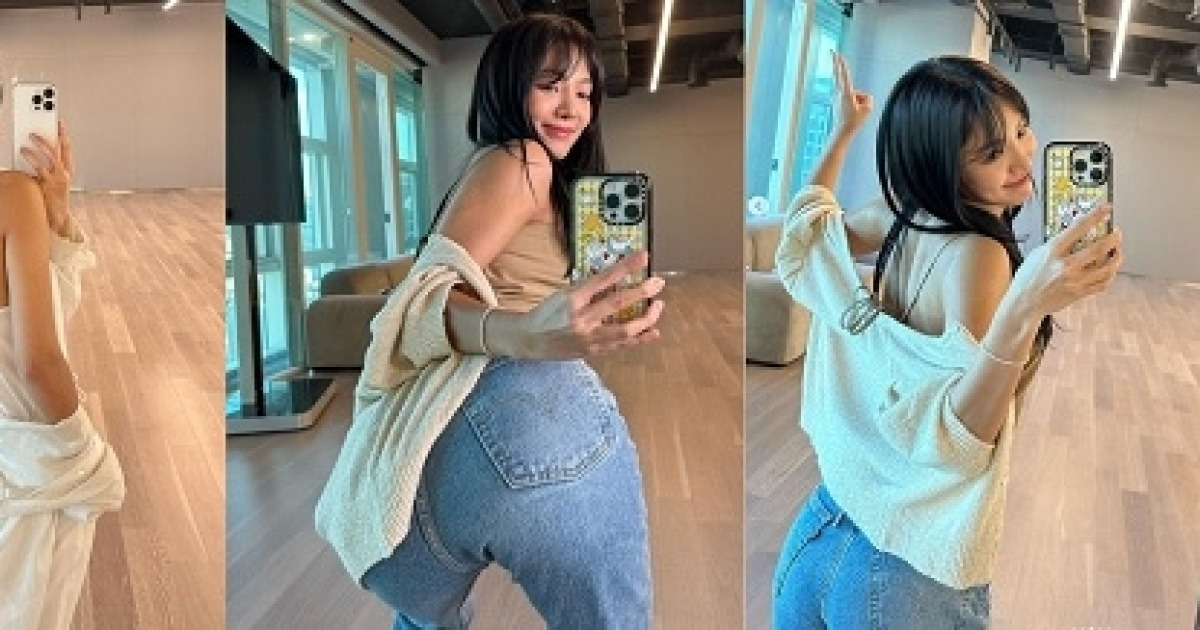 소녀시대 효연 백리스로 매끈한 등라인 노출 [똑똑sns]