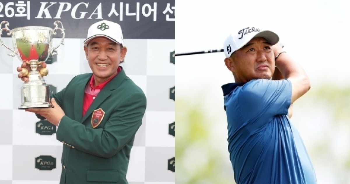 대회 3연패 노리는 김종덕 vs 시즌 3승 도전 모중경..KPGA 시니어 선수권대회 8월 9일 개막