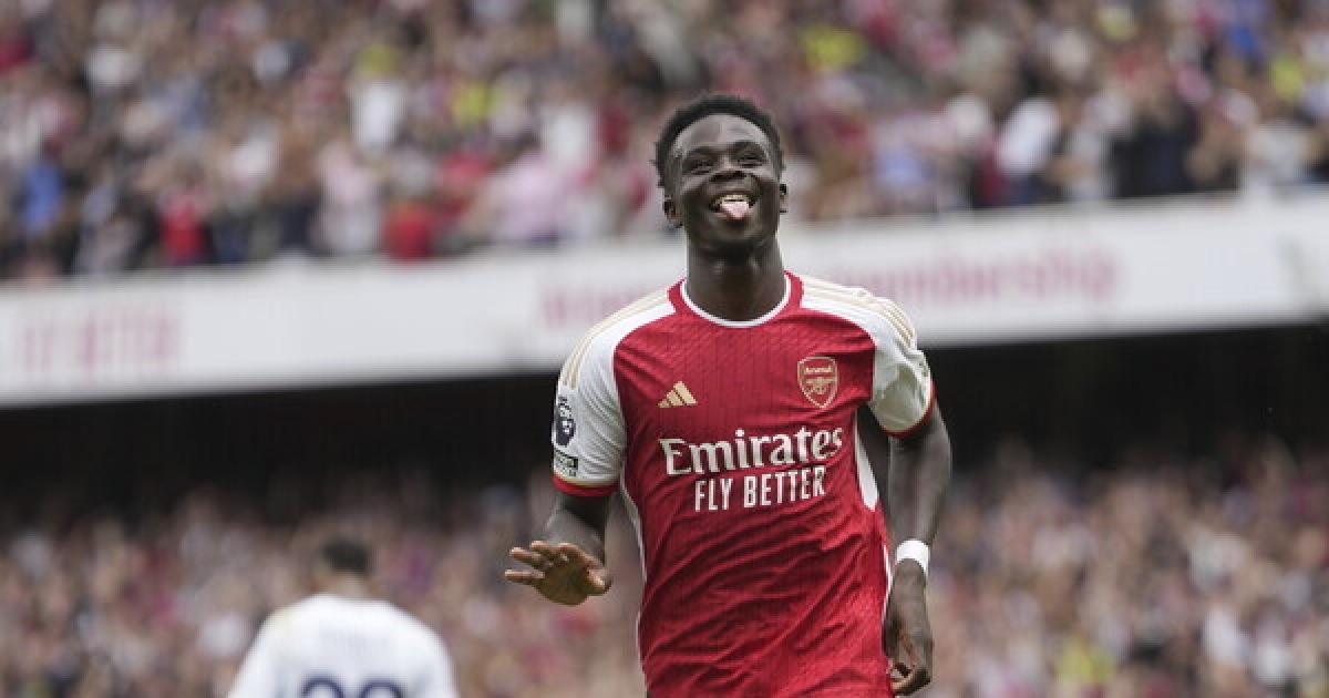 [EPL zip] '사카 환상 감아차기!' 아스널, 노팅엄에 2-1 승리