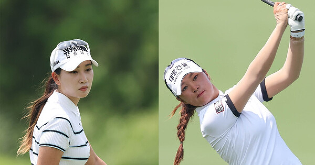 '추천선수'이수진3 · '루키'김민선7, KLPGA 두산건설 위브 2R 선두권…첫 우승 도전