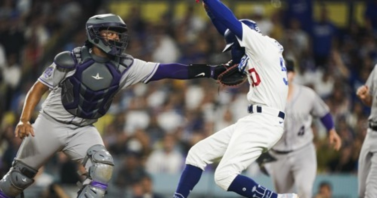 Rockies Dodgers Baseball