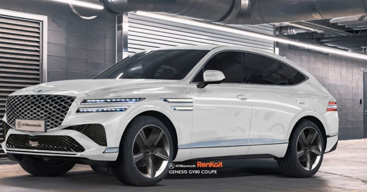 "이대로 나오면 진짜 대박!" 제네시스, 'GV80 쿠페' 예상도 등장. X6·GLE쿠페 경쟁 | M투데이