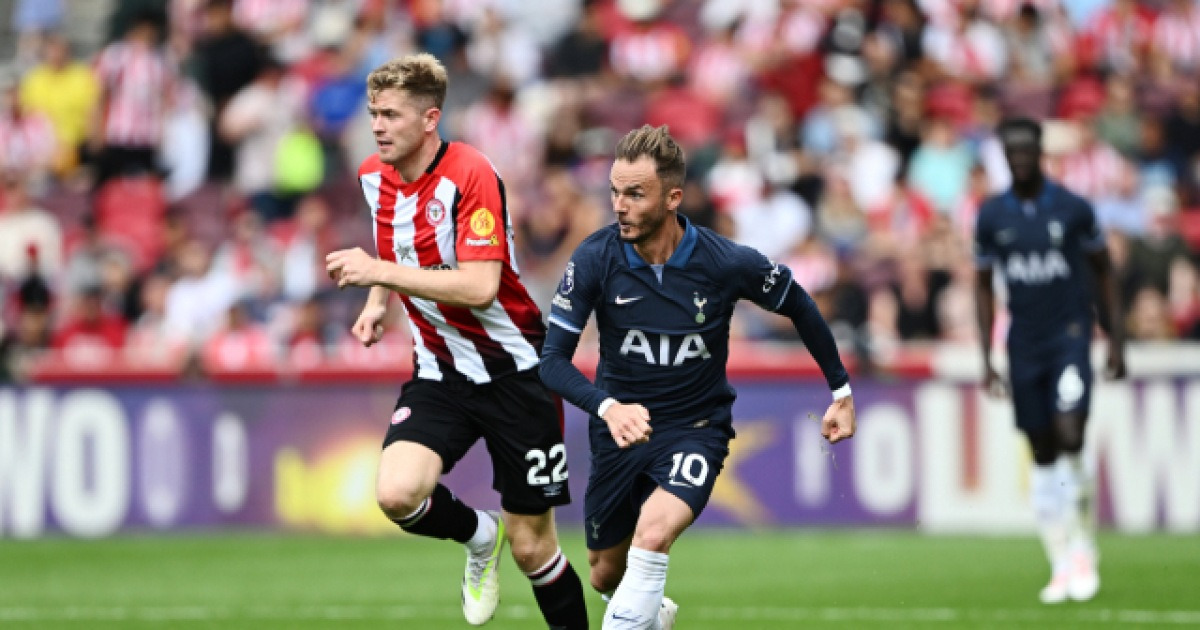 '올 여름 EPL 최고의 영입' 토트넘 MF, 데뷔전에서 2어시스트→'창의성 돋보였다'