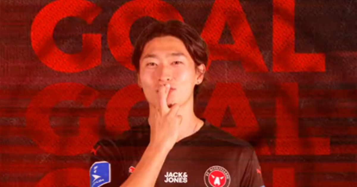 미트윌란 감독, '전담 키커' 조규성 믿었다…UECL 데뷔골 포함 '7.5점' 맹활약