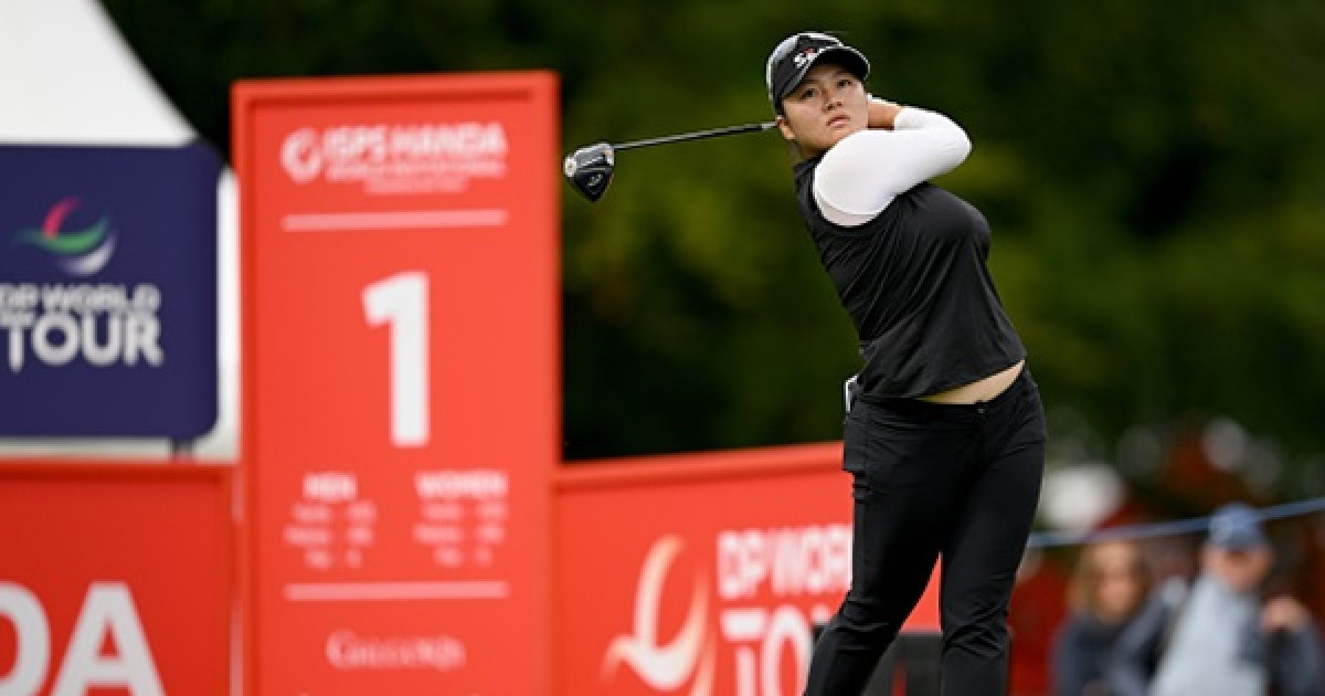 주수빈, ISPS 한다 월드 인비테이셔널 3R 공동 9위