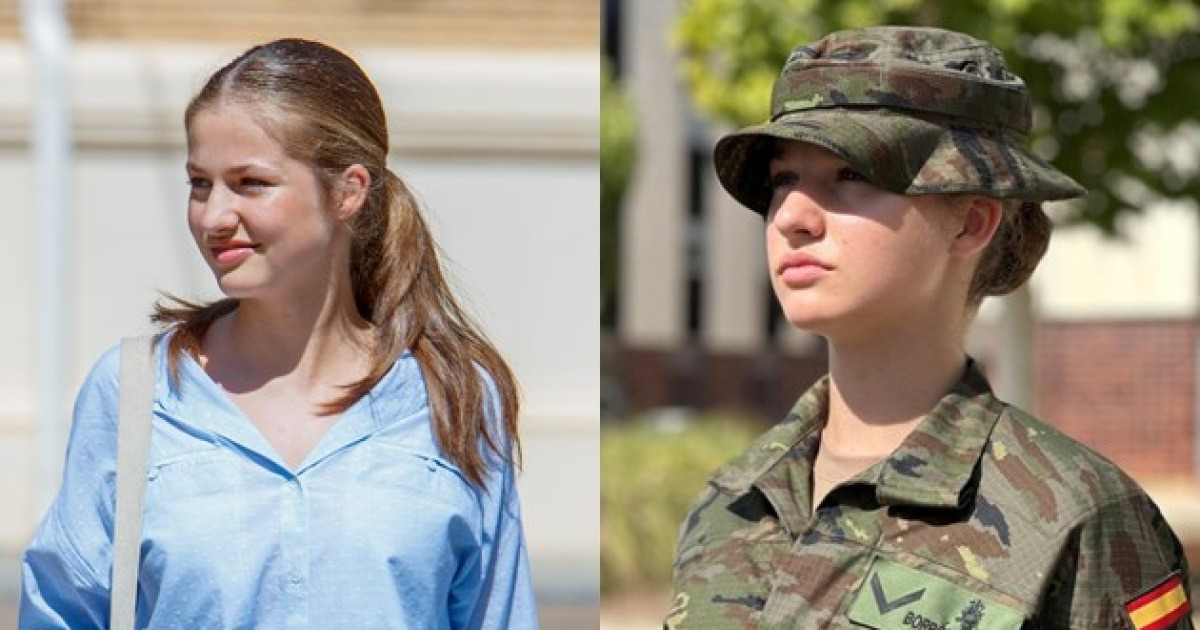왕위계승 서열 1위 스페인 공주 군대 갔다…軍 경력 있어야
