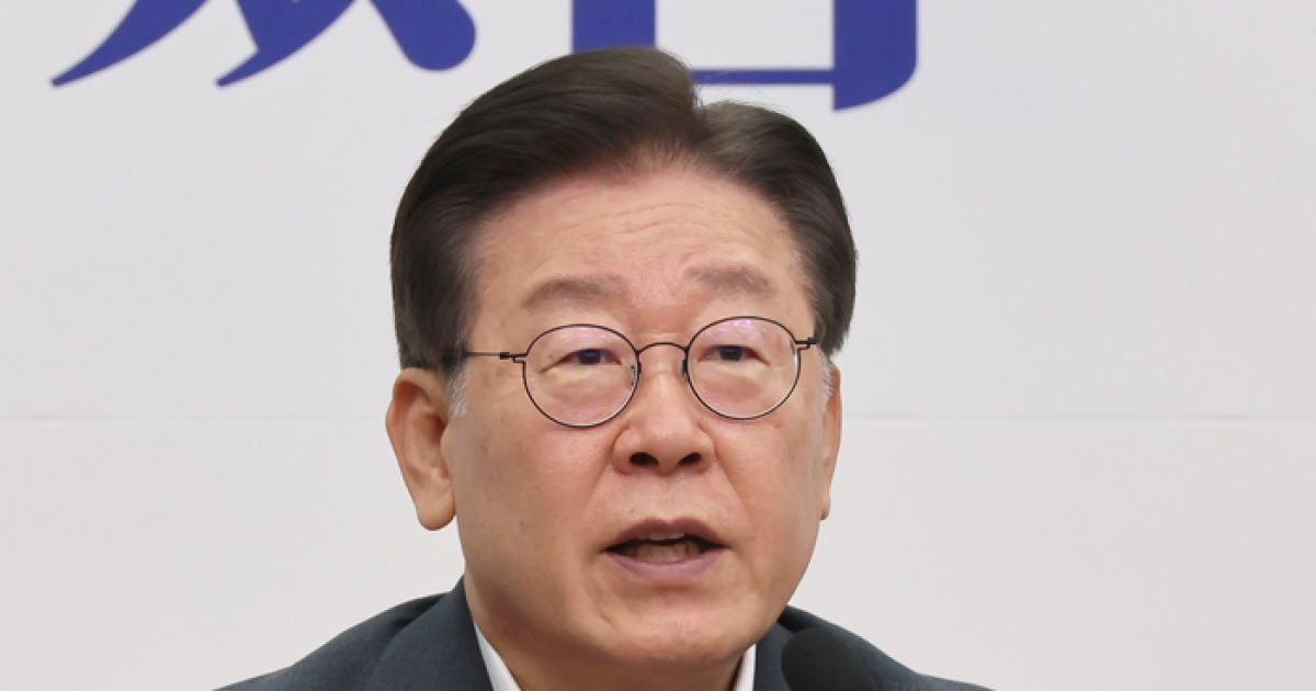 검찰 이재명 대표 ‘쌍방울 대북 송금 관련 제3자뇌물 혐의 입건