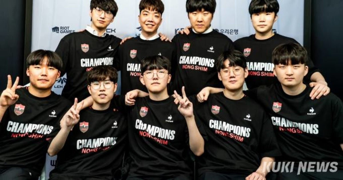 농심, 서머 2연속 우승…“ACSI 우승까지 노려보겠다” [LCK CL]