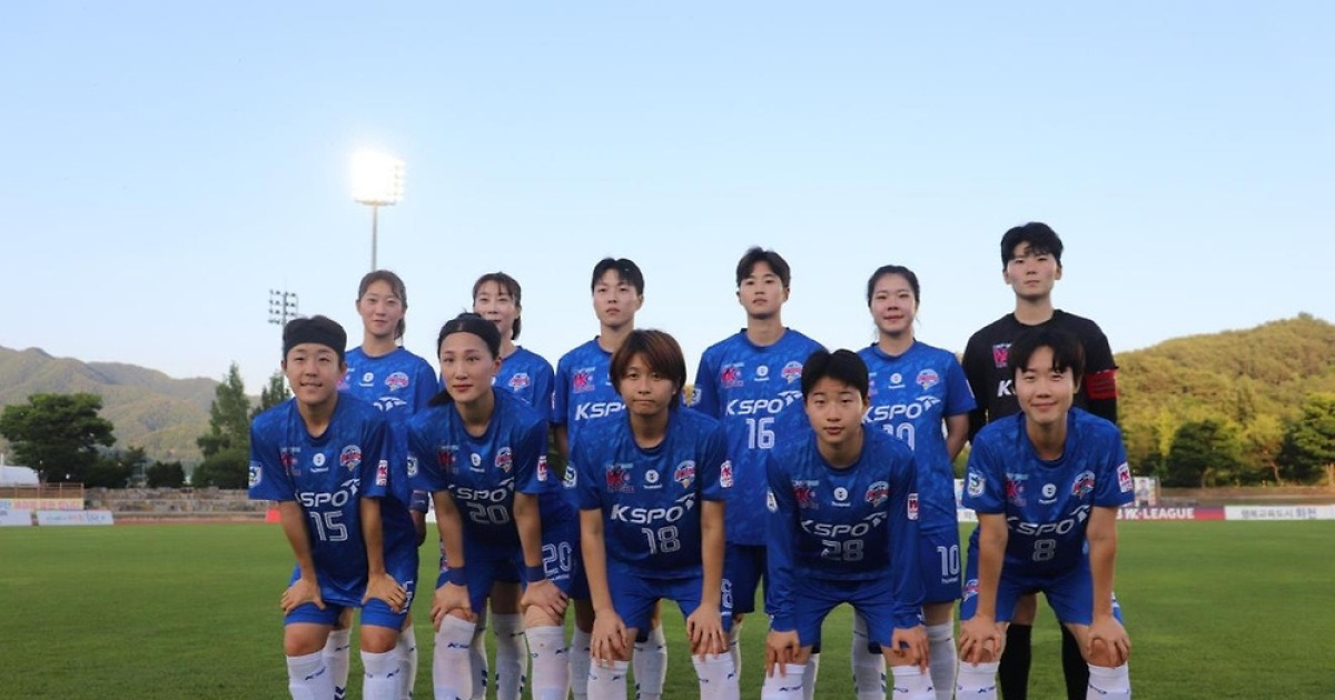여자축구 WK리그 KSPO, 선두 수성…수원FC 위민은 4골차 대승
