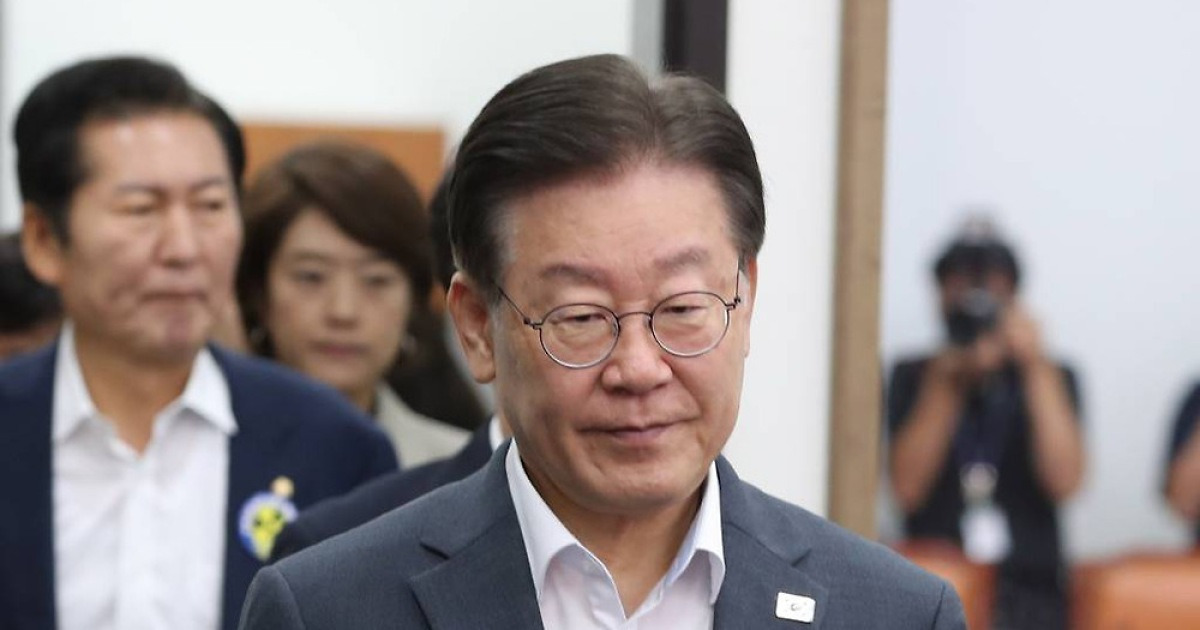 대북 송금 수사 검찰 이재명에 출석하라 통보…제3자 뇌물 혐의