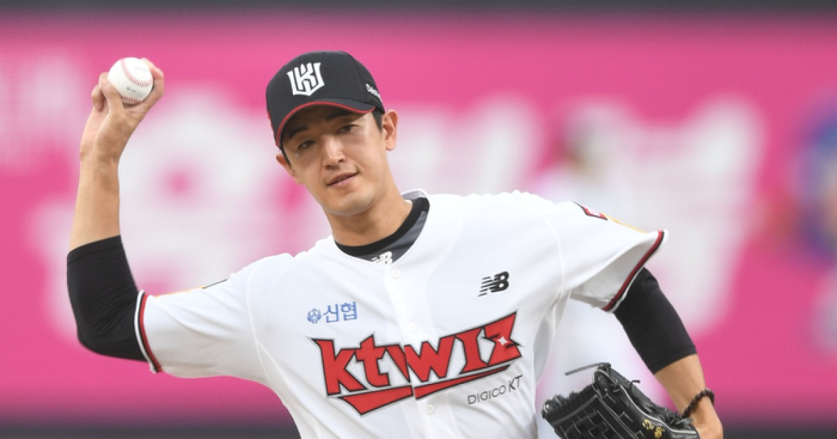 KT 고영표 ‘12연속경기’ QS 달성…KT 역대 최다 QS 연속경기 기록 경신 [SS수원in]