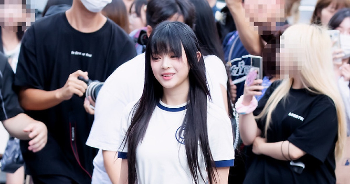 [bnt포토] 뉴진스 하니 '분위기가 깜찍하니'