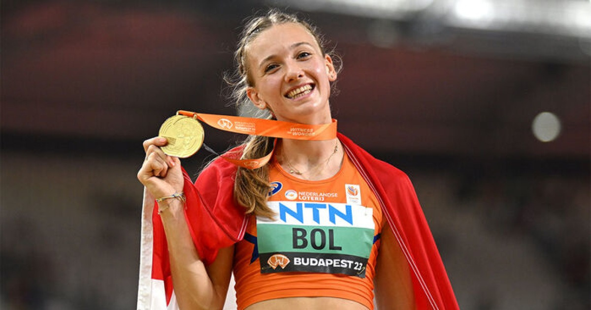 두 번은 넘어지지 않는다…펨키 볼, 여자 400m 허들 우승