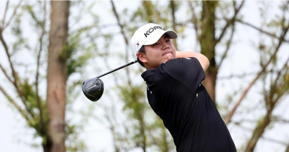 항저우AG 대표 장유빈, KPGA 코리안투어 군산CC 오픈 우승