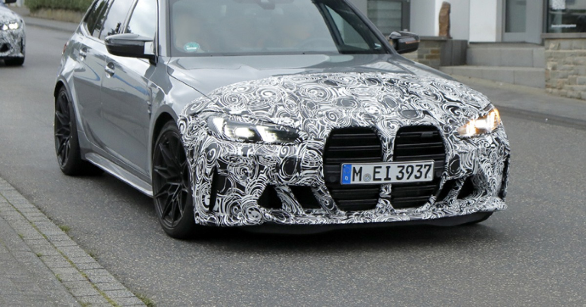 [스파이샷] BMW M3 F/L | 글로벌오토뉴스