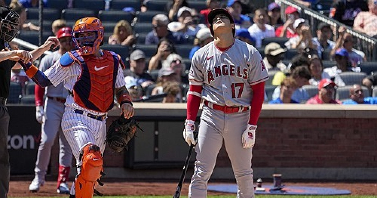Angels Mets Baseball