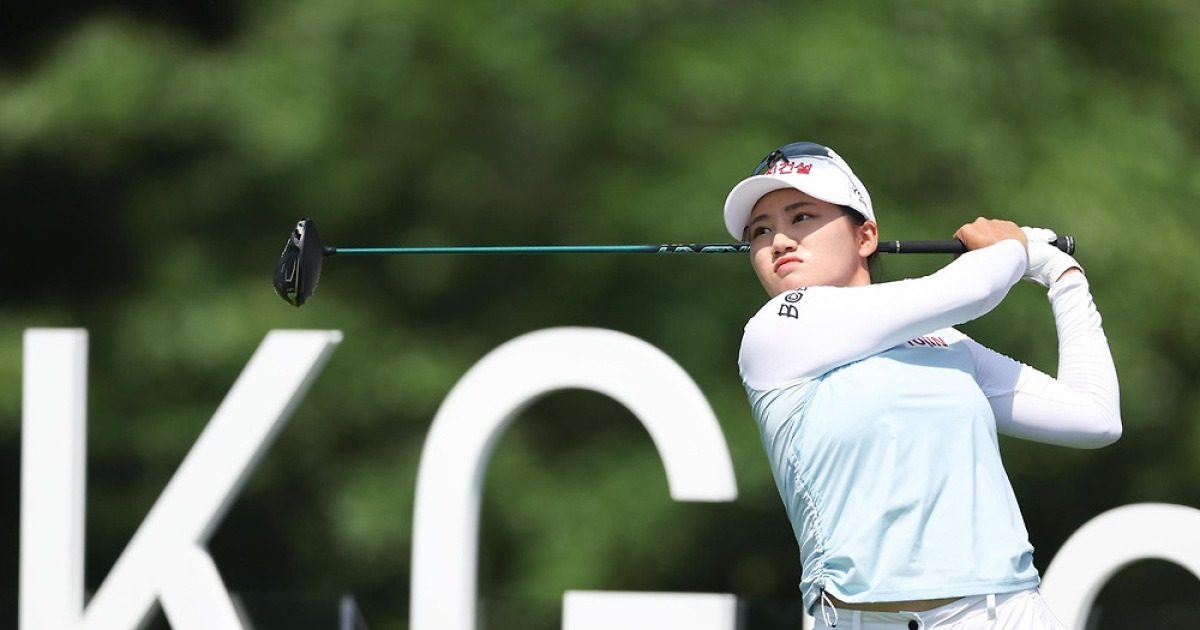 노승희, KLPGA KG 레이디스 오픈 첫 날 7언더파 단독 선두