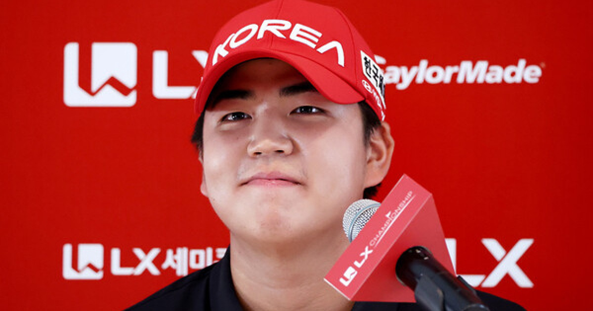 쇼트게임·리커버리 물오른 장유빈 '목표는 항저우아시안게임 금메달' [KPGA LX챔피언십]