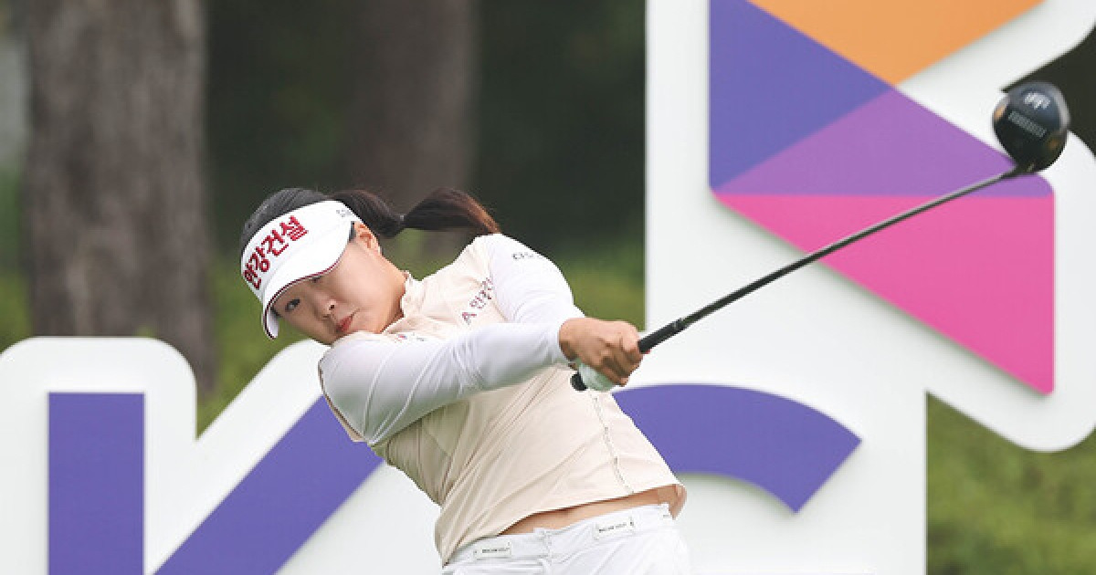 3대째 골프 선수로 뛰는 홍진영2, 이번 시즌 최고 라운드 [KLPGA KG 레이디스 오픈]