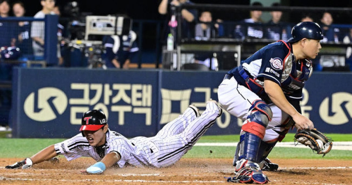 ‘NC→LG 트레이드’ 대주자의 미친 주루 센스…두산 수비 농락하고 발로 만든 동점, 역전 드라마 만들다