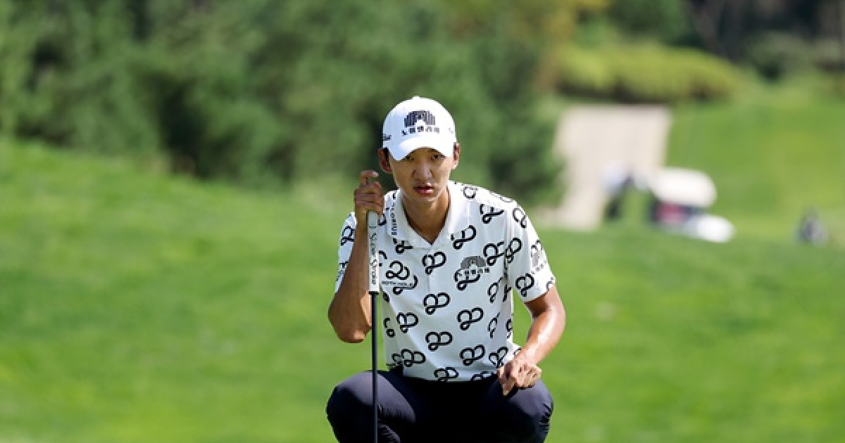 윤상필·장유빈, KPGA 투어 LX 챔피언십 2R 공동 선두