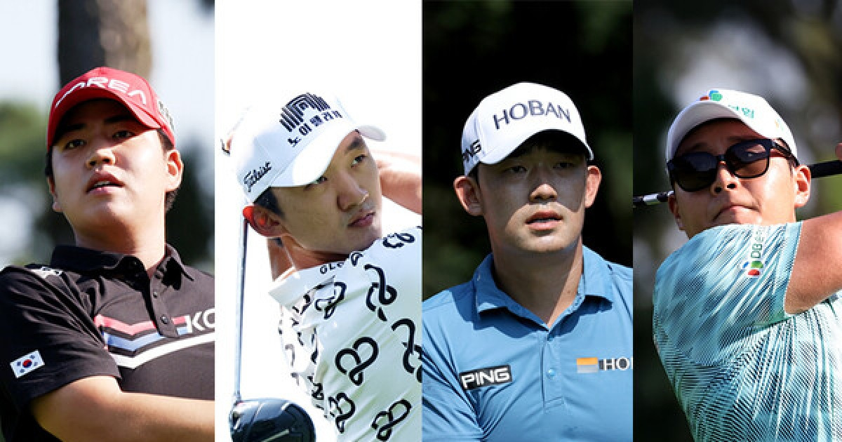 장유빈·윤상필·김비오, LX챔피언십 2R 공동 선두…'디펜딩 챔프' 서요섭은 실격 [KPGA]