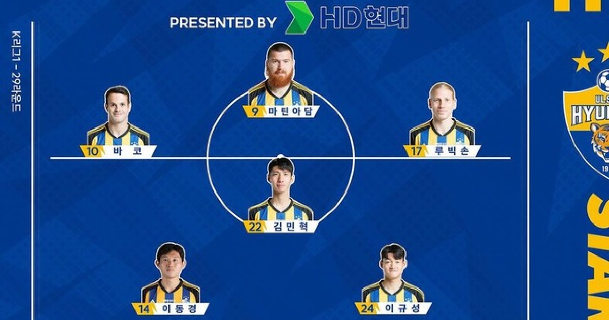 [b11 현장] 문수의 K리그1 29R… 울산 마틴 아담 선봉 VS 광주 이건희-베카 전방