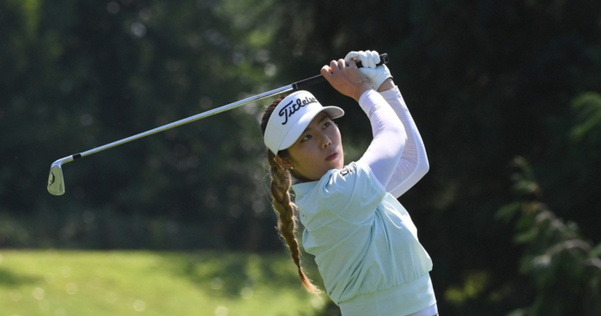 하루 10언더파 몰아친 신인 장효준 LPGA 포틀랜드 클래식 3R 공동 2위 “칩인, 탭인… 모든게 잘됐다”