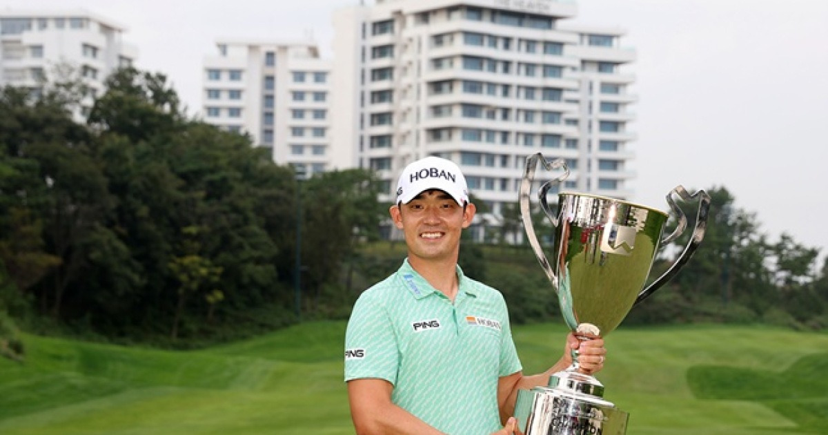 '이글→OB위기→우승' 골프 神이 도왔다, 김비오 "목표는 PGA 콘페리투어 도전이 목표" [KPGA]