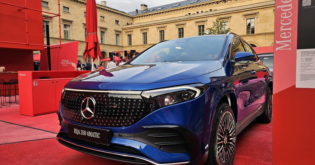 [IAA 2023] 벤츠 전기차 EQA·EQB 페이스리프트 공개