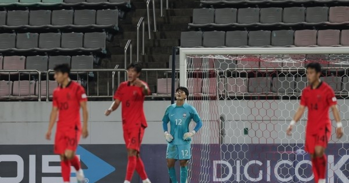 [카타르전] '무기력한 수비+GK 실책' 황선홍호 U23 대표팀, 카타르에 0-2 충격패