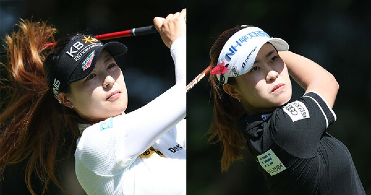 전인지, KB금융 스타챔피언 1R 공동 9위…박민지는 52위 [KLPGA 메이저]
