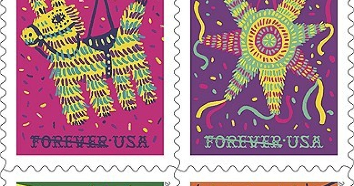 Postage Stamps Piñatas